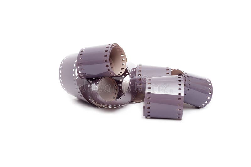 35mm color film strip stock image. Image of negative - 48697301