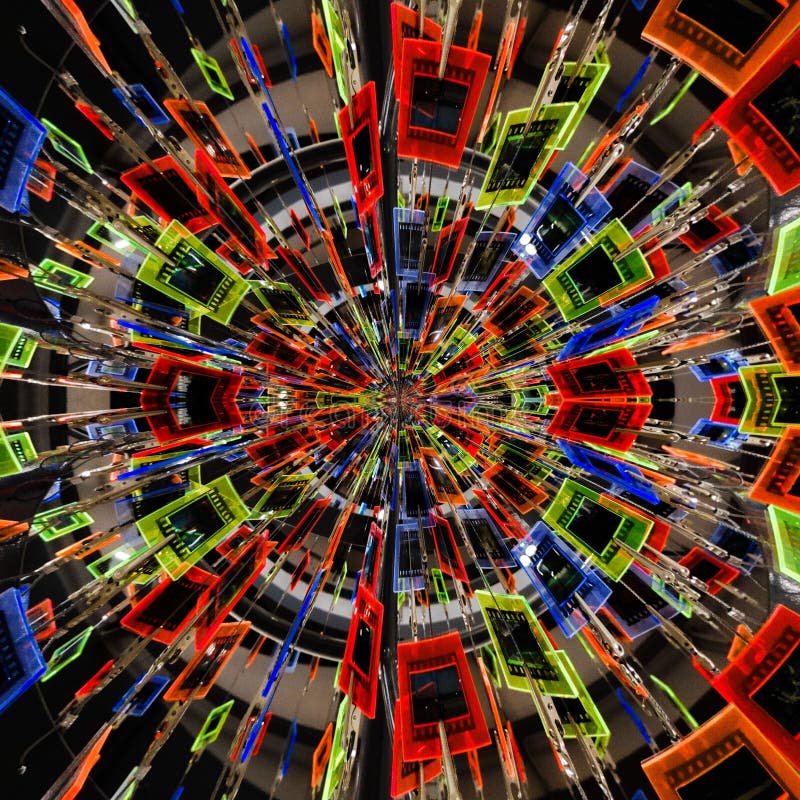 35mm Film Frames Abstract Art Background Stock Illustration ...