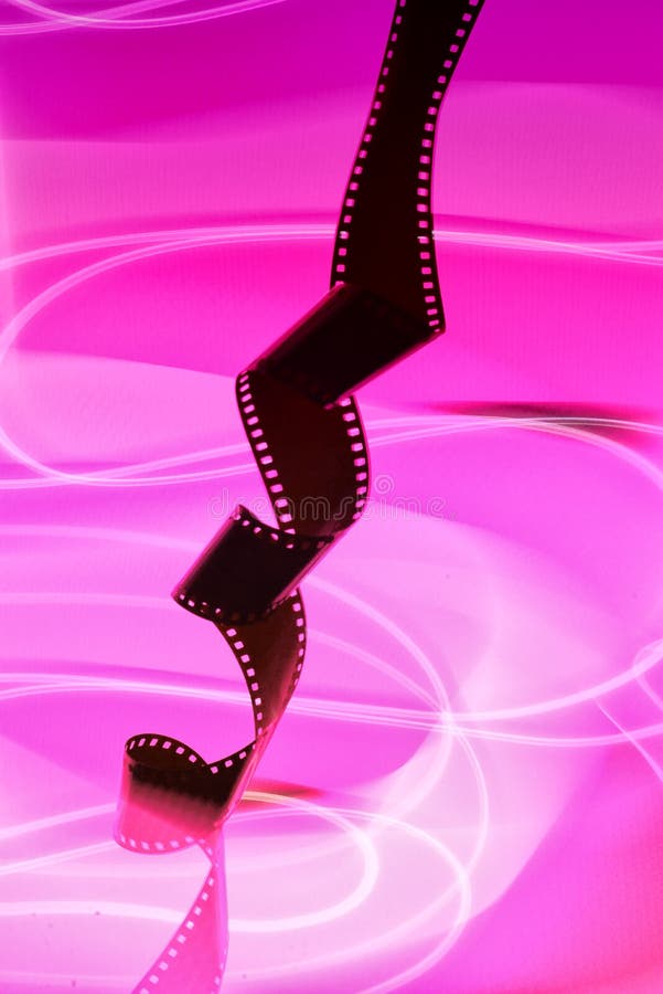35mm Film Roll Lightpainting Stock Photo - Image of film ...