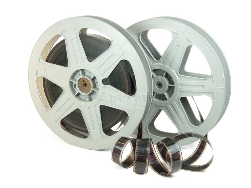 35mm Film in Reel and Its Can Stock Photo - Image of obsolete, remember ...
