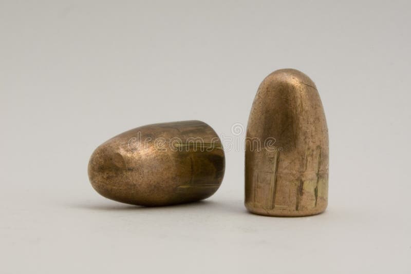 9mm fired bullets stock image. Image of pistol, calibre - 57746605