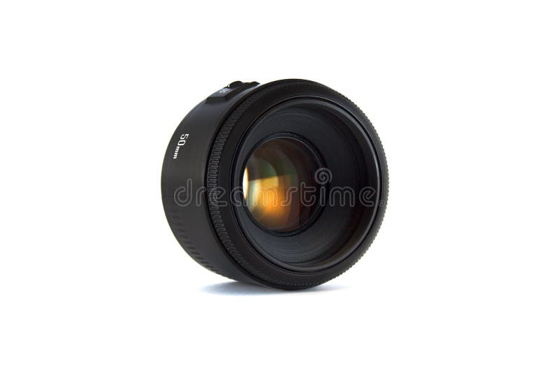 50mm Lens Back Thumb Drive in Focus Stock Image - Image of memory ...