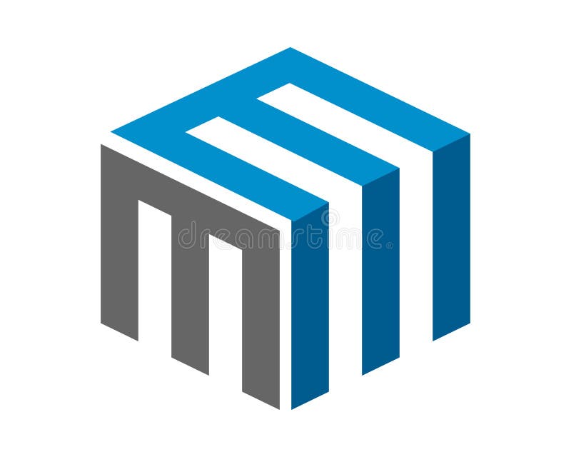 Letter SCS Cube Logo Design Stock Illustration - Illustration of ...