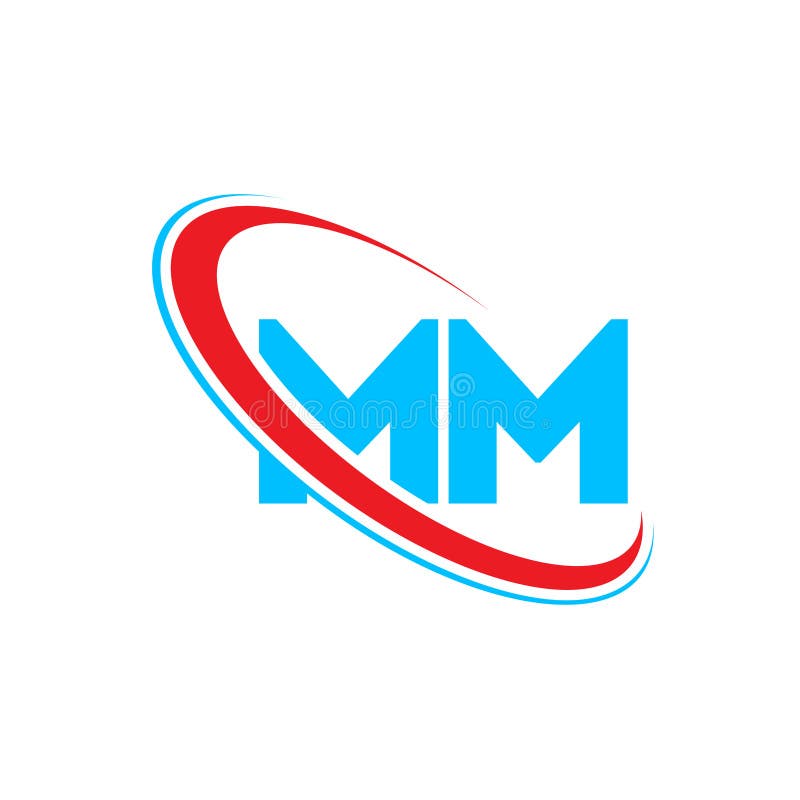 Letter M Blue Circle Logo Stock Illustrations – 1,224 Letter M Blue ...