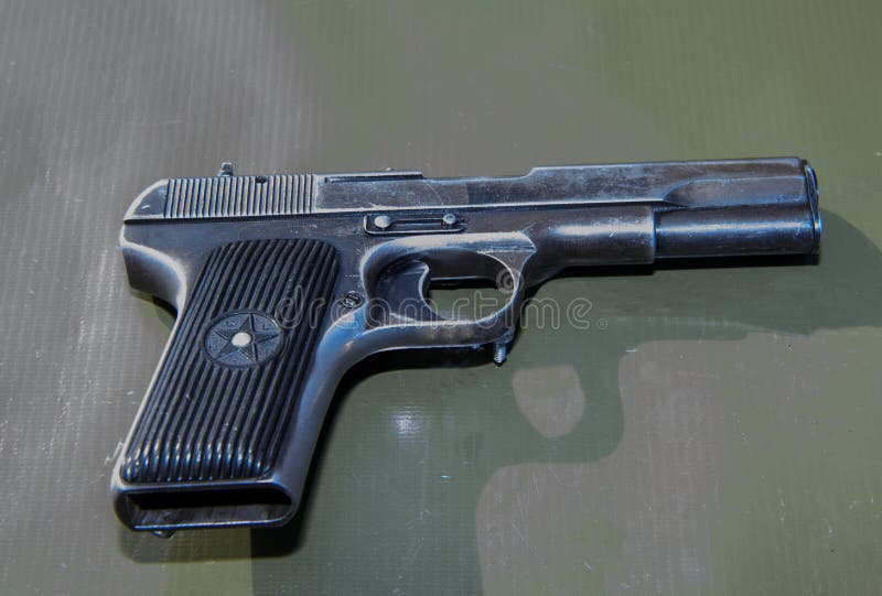7.62 Mm TT Pistol Tula Tokarev Editorial Photo - Image of weapon ...