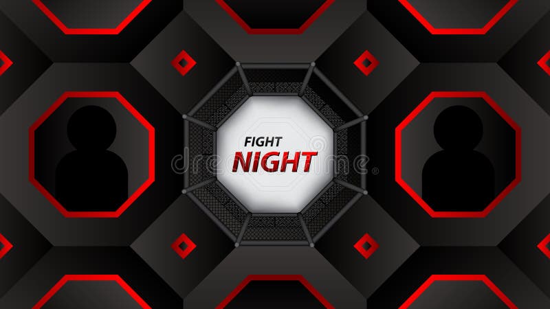 MMA background stock vector. Illustration of white, knockout - 138289380