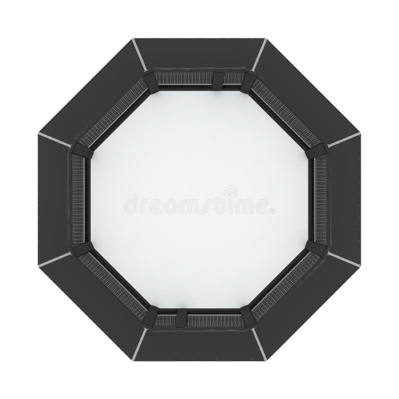 Octagon Cage Top View