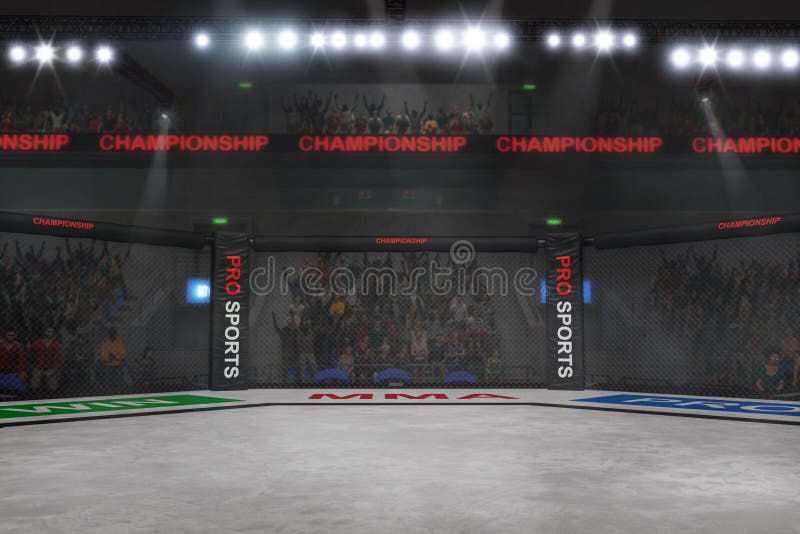 Fighting Arena Background