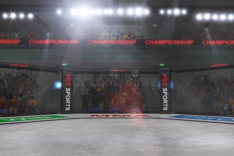 Fighting Arena Background