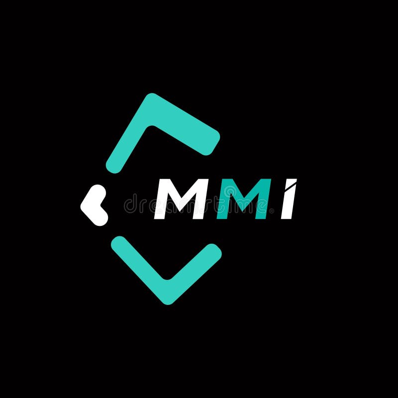 MMI Creative Minimalist Letter Logo. MMI Unique Vector Initials ...