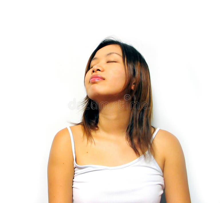 Mmmm... stock image. Image of peace, close, japan, lady - 63787