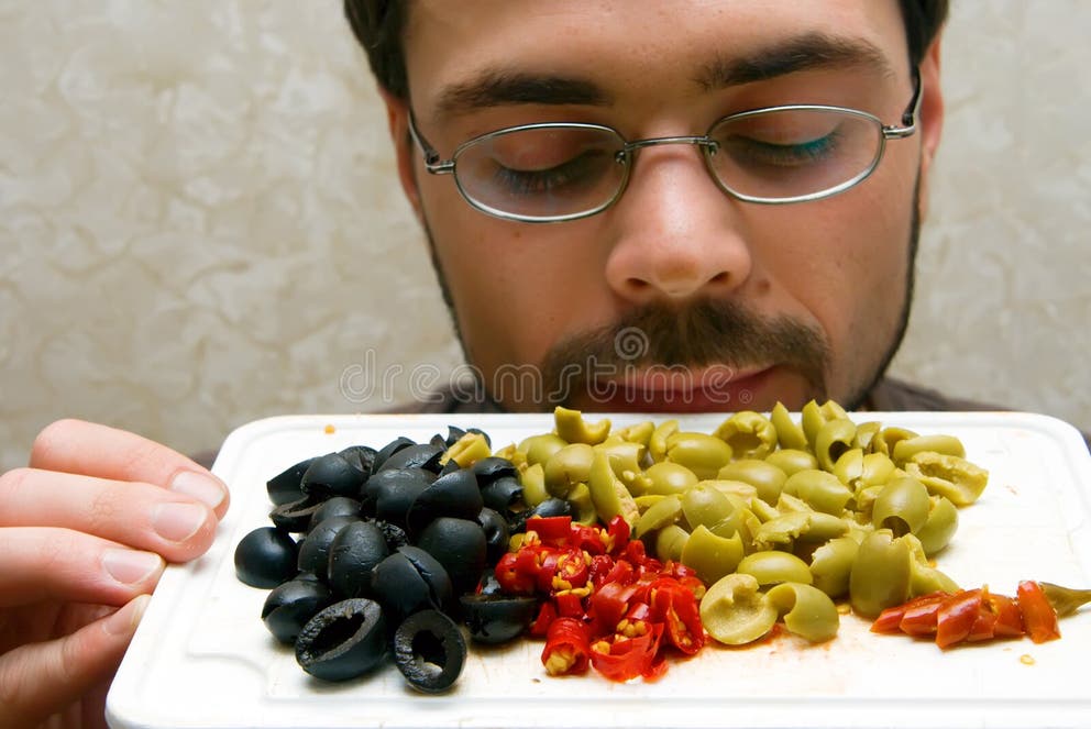 Mmmm... Tasty! stock image. Image of closeup, snack, person - 11544257