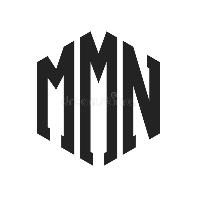 MMN Logo Design. Initial Letter MMN Monogram Logo Using Hexagon Shape ...