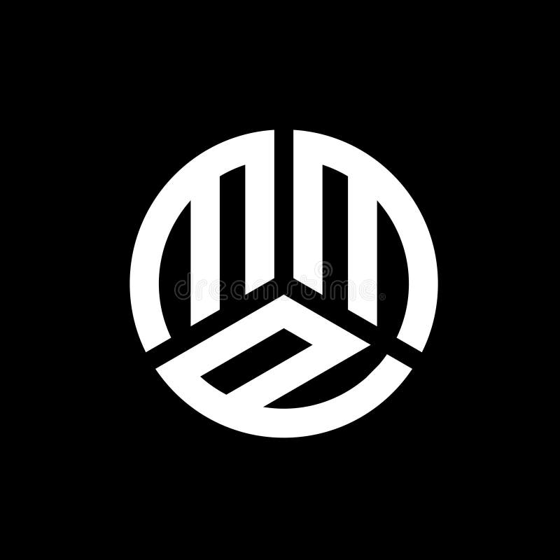 MMP Letter Logo Design on Black Background. MMP Creative Initials ...