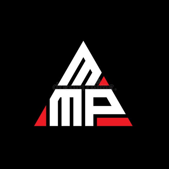 MMP Triangle Letter Logo Design with Triangle Shape. MMP Triangle Logo ...