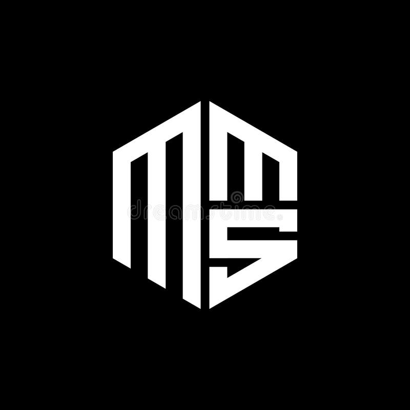MMS Logo MMS Icon MMS Monogram MMS Letter Minimalist Circle Flat Unique ...