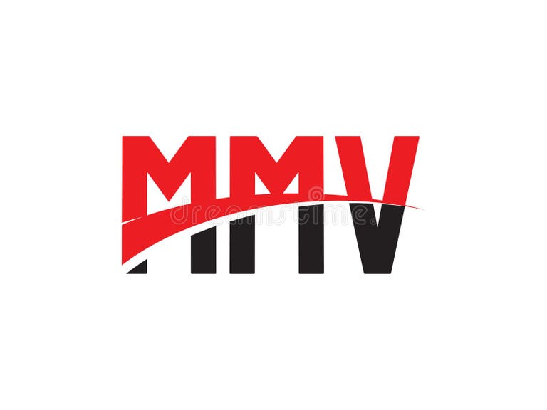 MMV Letter Initial Logo Design Stock Vector - Illustration of initial ...