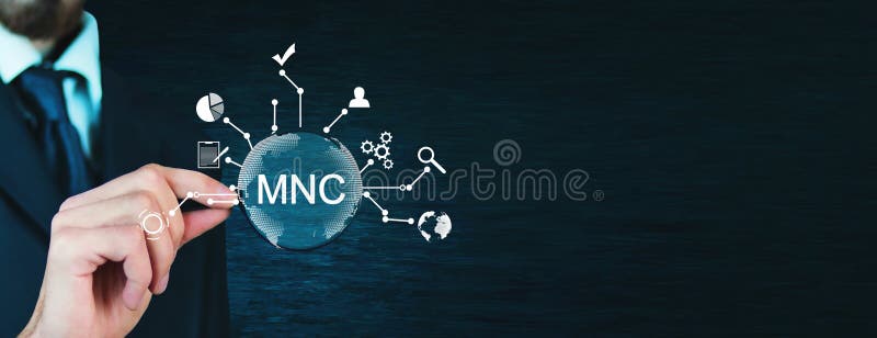 MNC-Multinational Corporation. Business Strategy Concept Stock Image ...