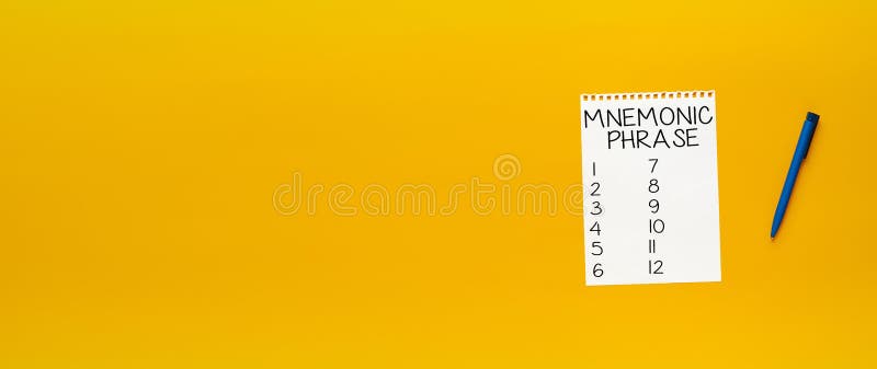 Mnemonic Phrase Stock Photos - Free & Royalty-Free Stock Photos from ...