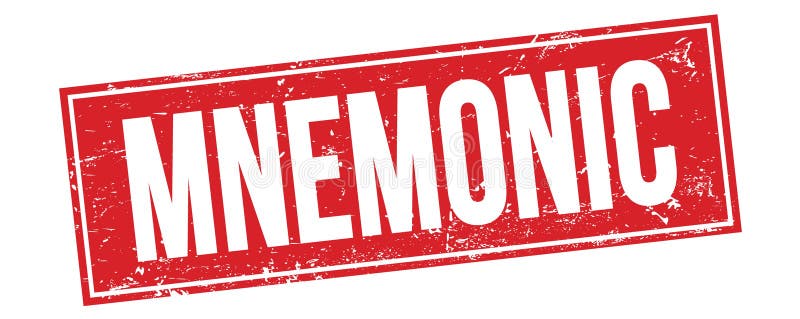 Mnemonic Text Stock Illustrations – 156 Mnemonic Text Stock ...