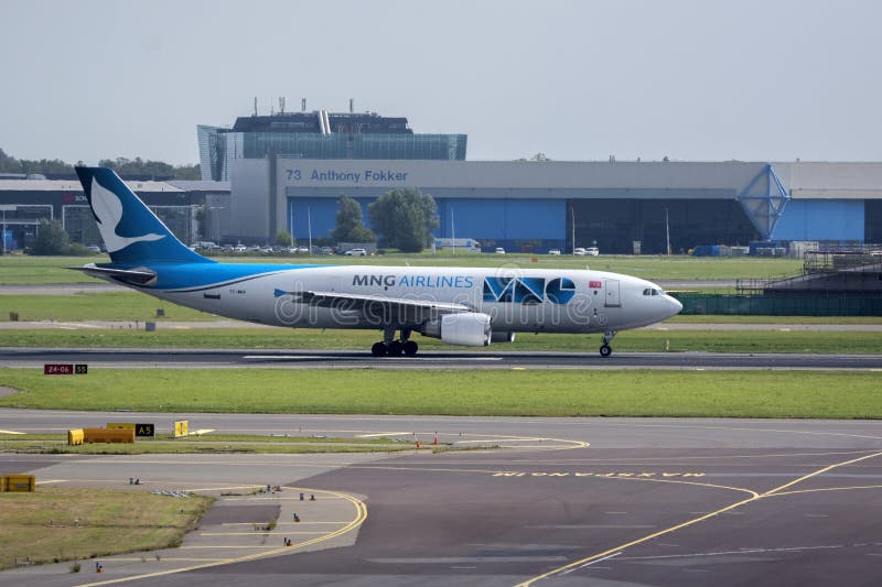MNG Airlines Airplane at Schiphol the Netherlands 29-8-2024 Editorial ...