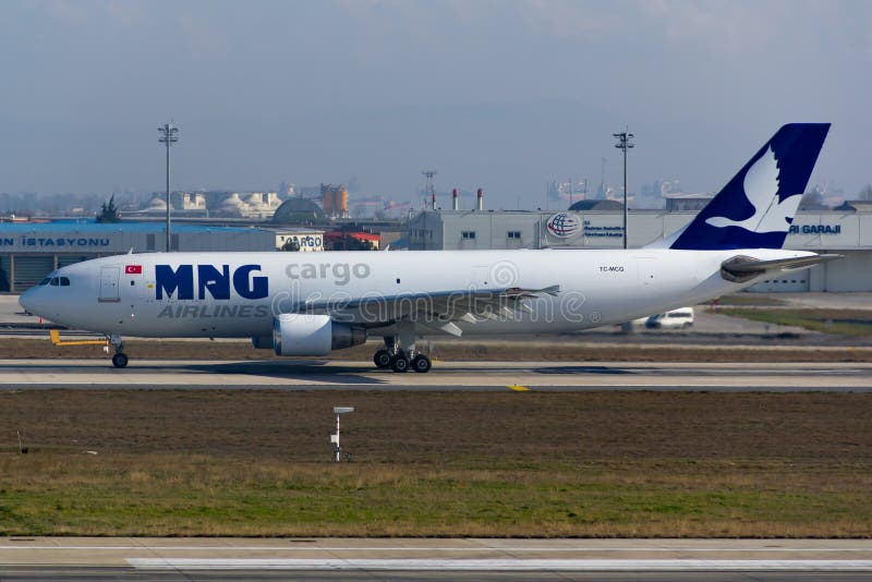 MNG Cargo Plane Airbus A300 Editorial Photo - Image of airlines, aegean ...