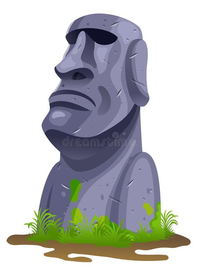 Moai Cartoon Stock Illustrations – 272 Moai Cartoon Stock Illustrations ...
