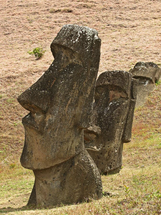 Easter island stock photo. Image of polynesian, moai - 13597818