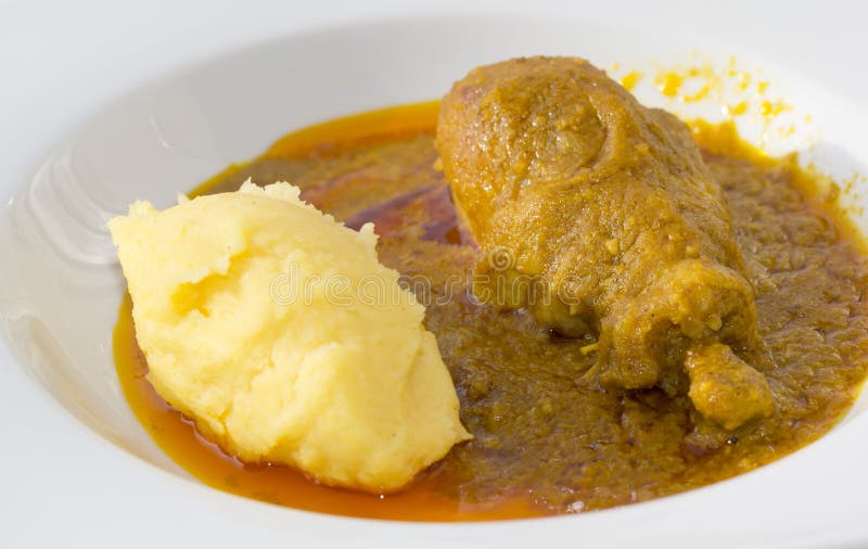 MOAMBA Traditional African Food Stock Image - Image of dish, food: 80277141