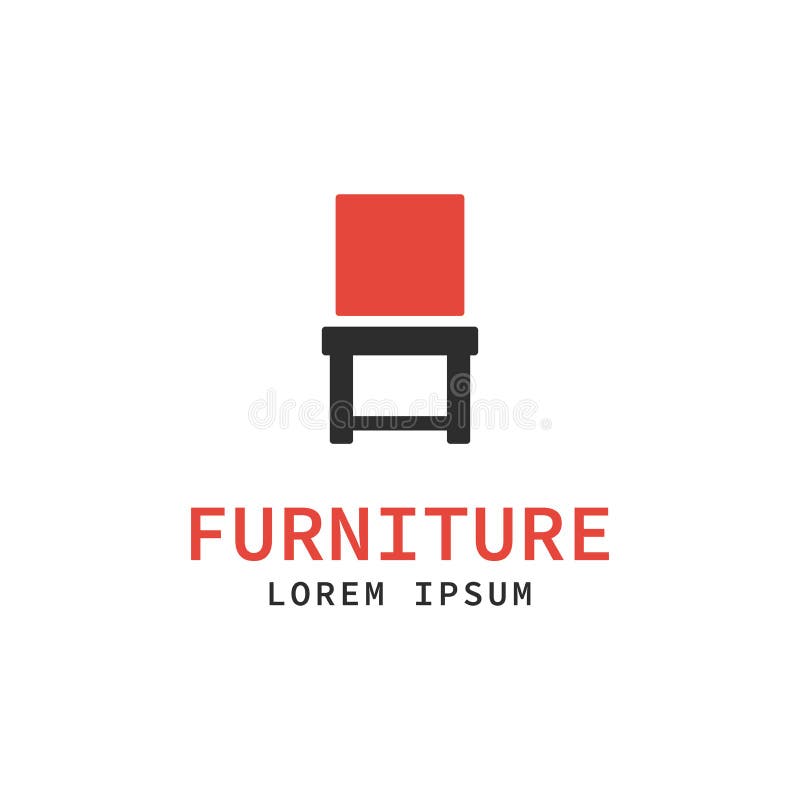 Conjunto De Logotipos Para Mobiliário Ilustração do Vetor - Ilustração ...