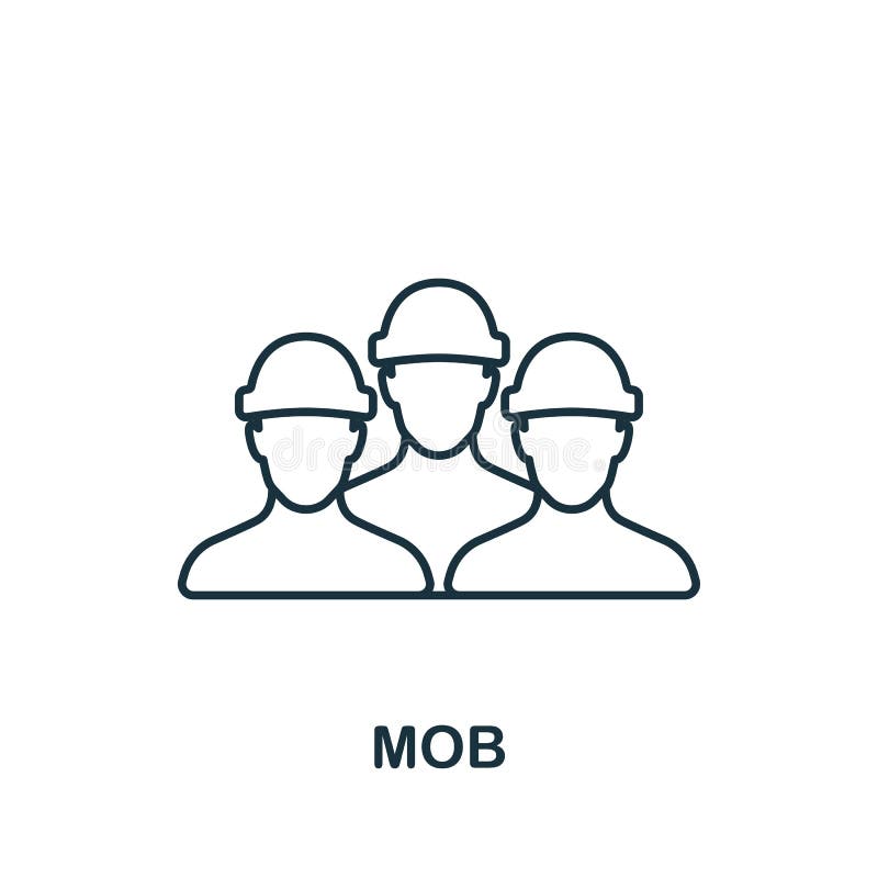 Angry Mob Silhouette Stock Illustrations – 93 Angry Mob Silhouette ...