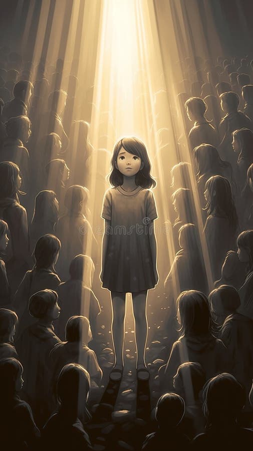 Anime Girl Lonely Stock Illustrations – 55 Anime Girl Lonely Stock ...