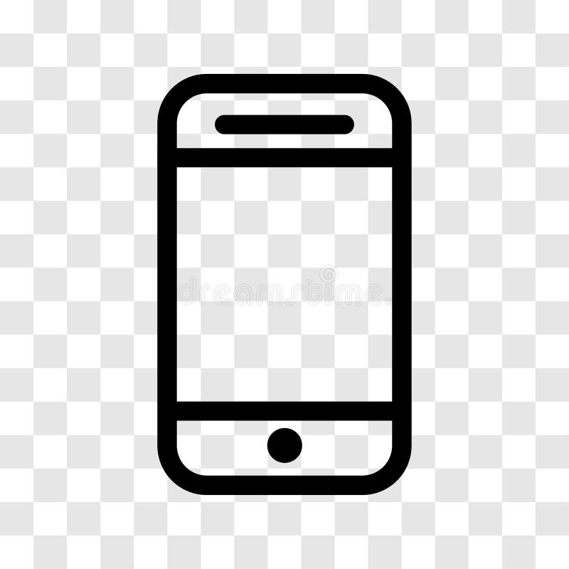 Mobiel Pictogram - Vector Iconisch Ontwerp Vector Illustratie ...