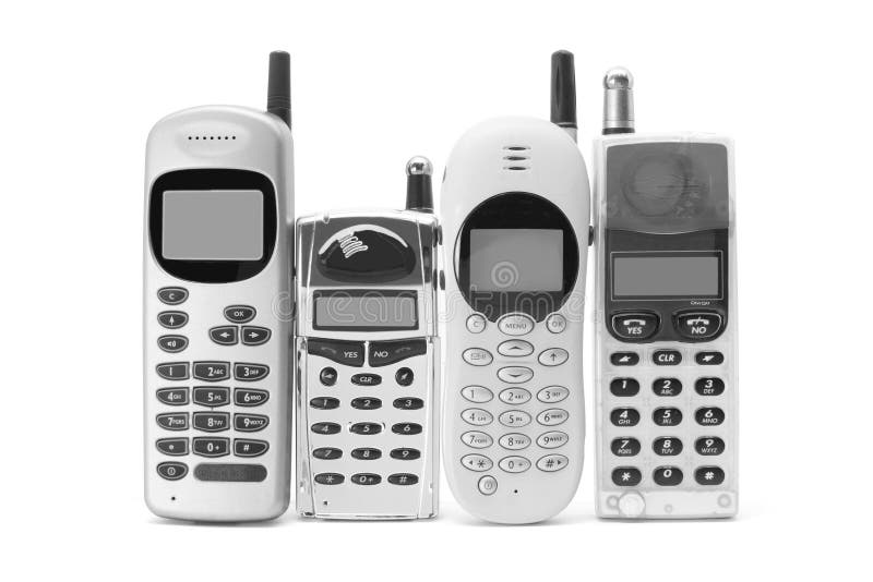 Mobiele telefoon met plant stock foto. Image of apparaatje - 32427428