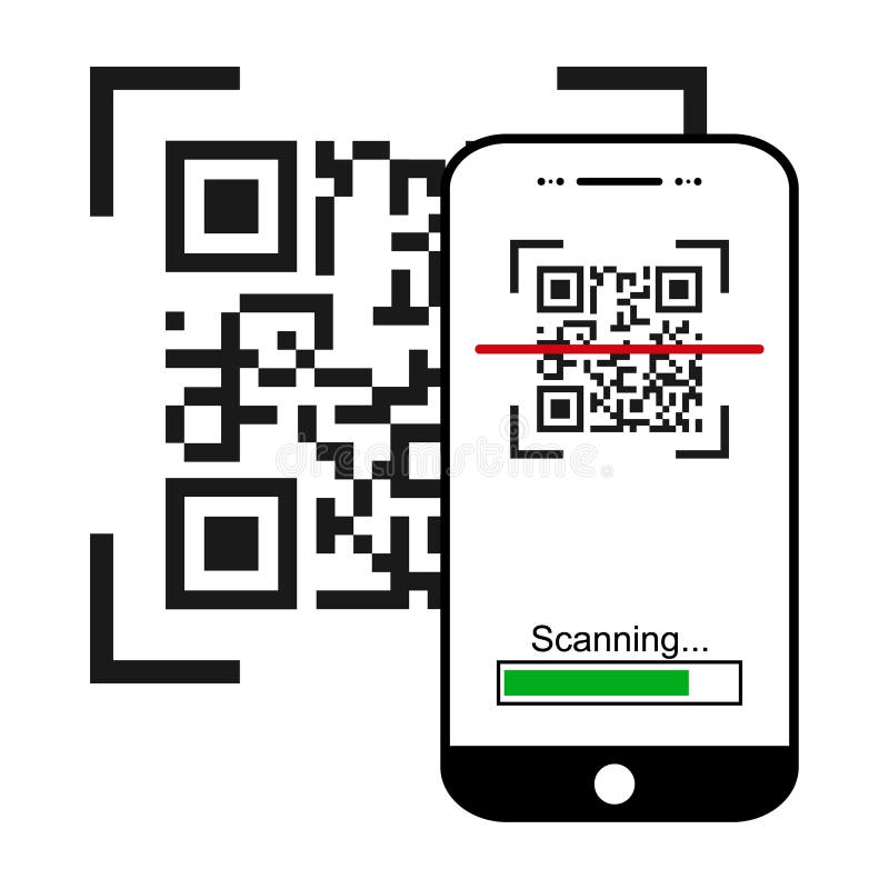 Qr Code Reader Icon Stock Illustrations – 1,196 Qr Code Reader Icon ...