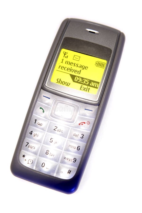 Mobiltelefon arkivfoto. Bild av ringa, tangentbord, stänga - 101234