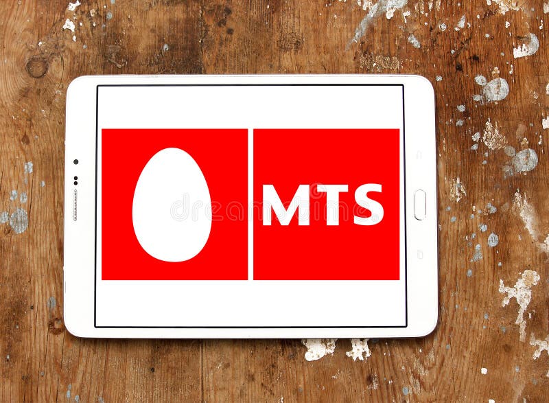 Mobila TeleSystems, MTS, Logo Redaktionell Arkivbild - Bild av ...