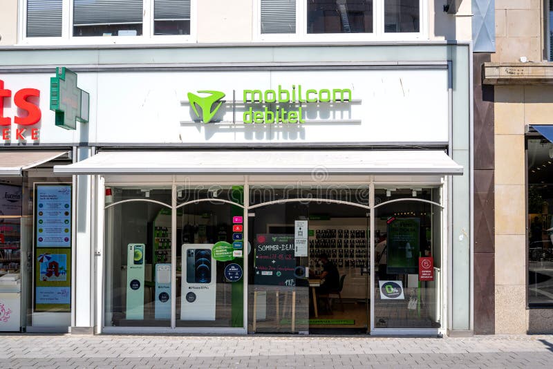 Logo of Mobilcom Debitel in Stuttgart Editorial Stock Photo - Image of ...