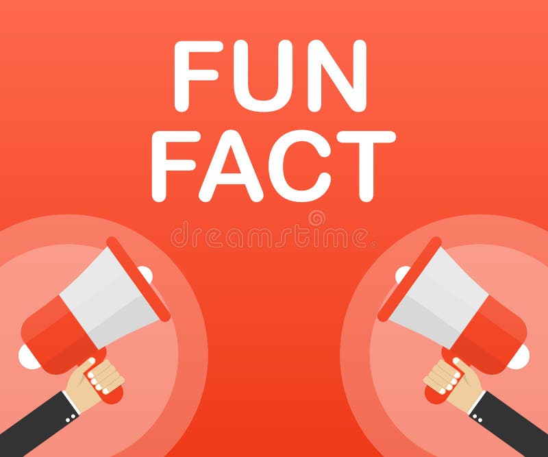 Fun Fact. Speech Bubbles. Web Banner. Vector Stock Illustration. Stock ...