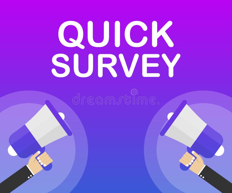 Quick Survey Stock Illustrations – 875 Quick Survey Stock Illustrations ...