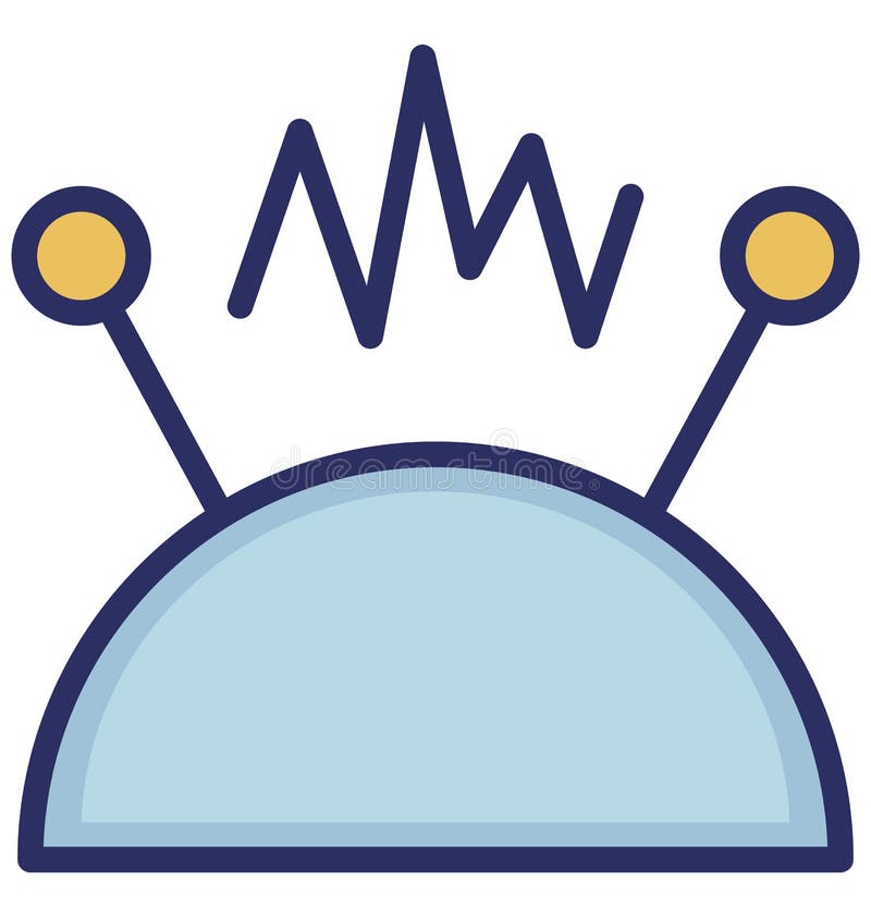 Component, Electrodes Isolated Vector Icon that Can Be Easily Edited in ...