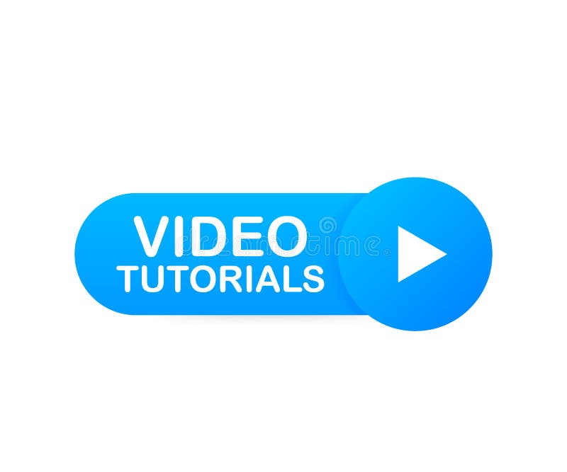 Tutorials Button Stock Illustrations – 871 Tutorials Button Stock ...