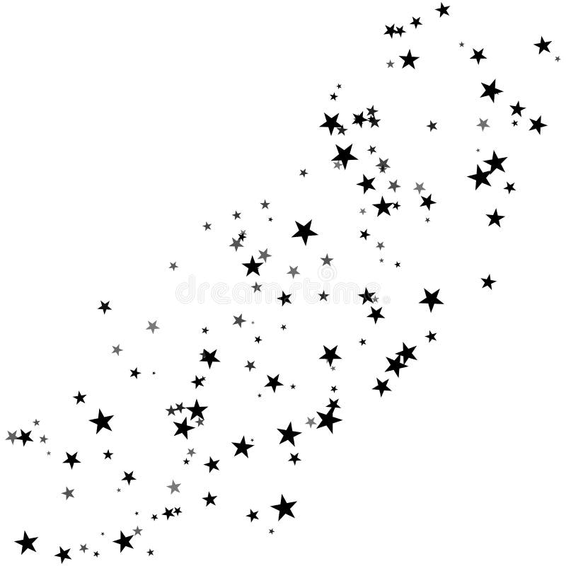 Stardust trail, comet stock vector. Illustration of effect - 141695974