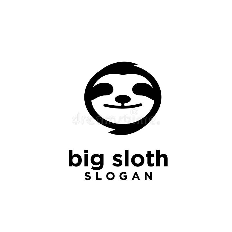 Sloth Logo Icon Designs Vector Illustration Stock Illustration ...