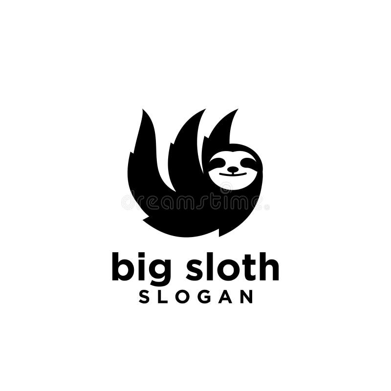 Sloth Logo Icon Designs Vector Illustration Stock Illustration ...
