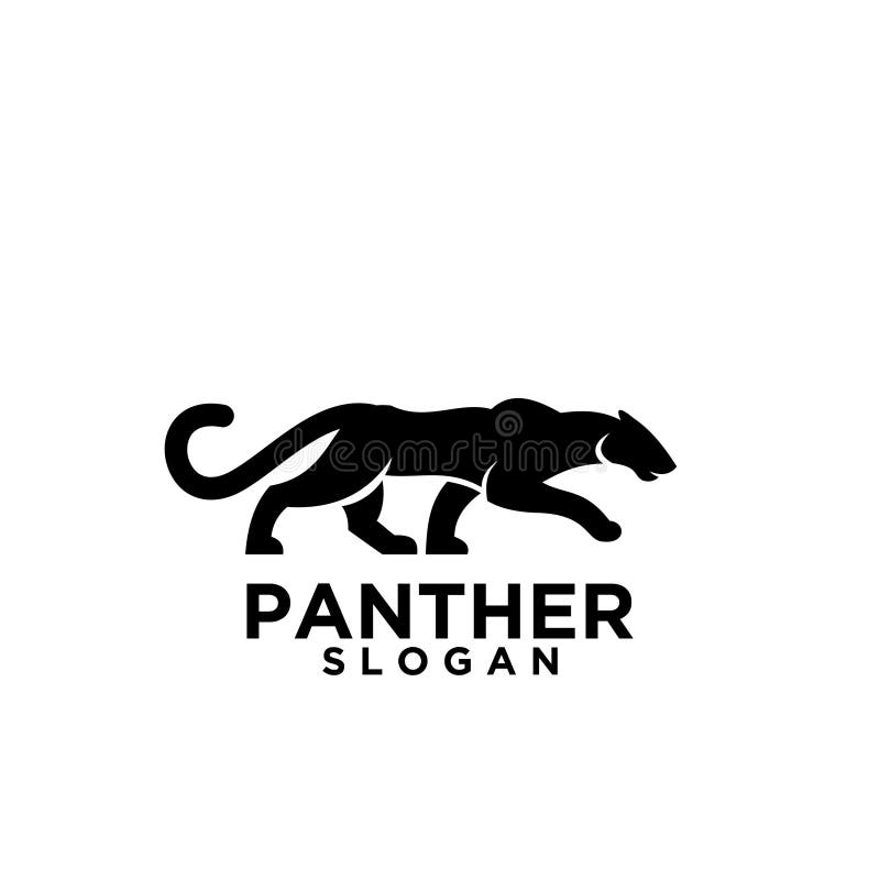 Simple panther head stock vector. Illustration of simple - 108226465