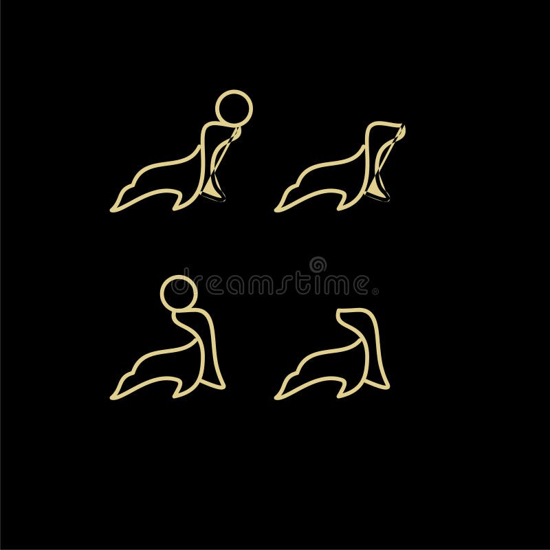 Seals Logo Vector Emblem Template,with Full Circle Stock Vector ...