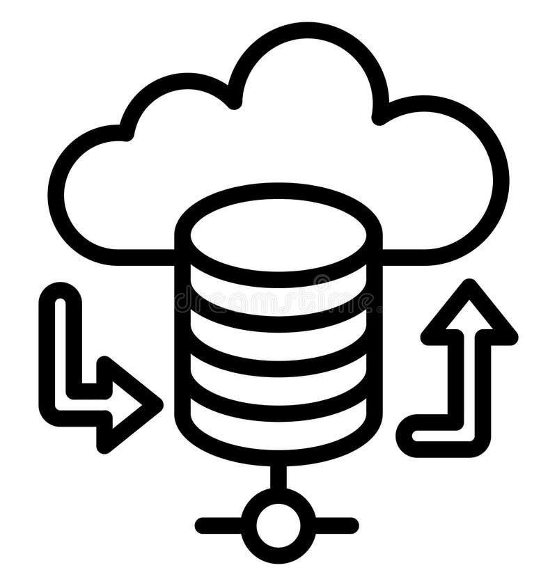 Mobile Backup Isolated Vector Icon Which Can Easily Modify or Edit ...
