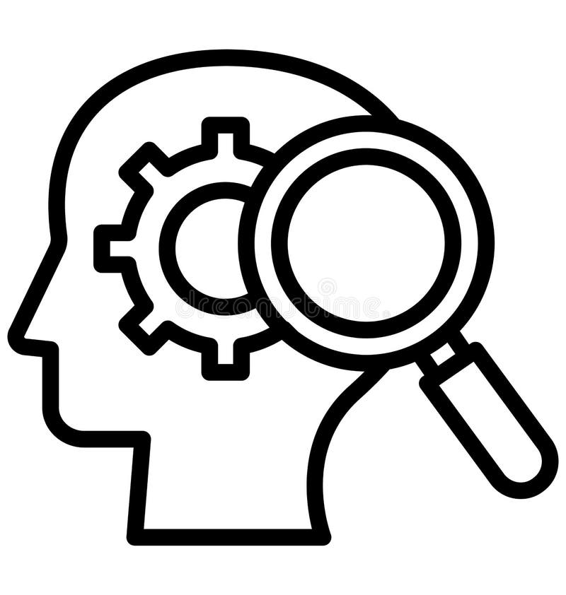 Critical Judgment Isolated Vector Icon Which Can Easily Modify or Edit ...