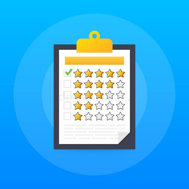 Tablet with a Form for Filling, Online Survey, Checklist, Choosing ...